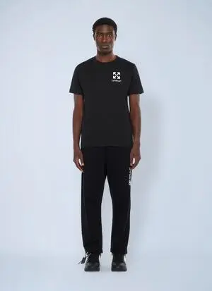 Off-White Small Arrow Slim Logo T-shirt - Black