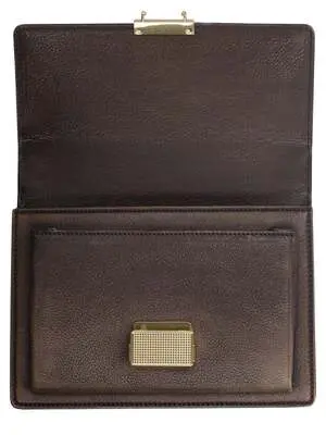 GOLDEN GOOSE Leather Top Handle Bag