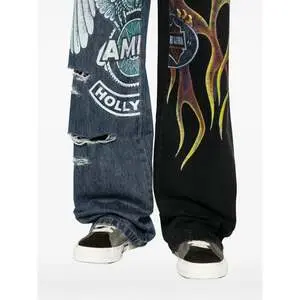 Amiri Denim Loose-fit Jeans