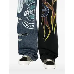 Amiri Denim Loose-fit Jeans