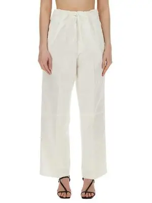 Victoria Beckham Wide Leg Pants - White