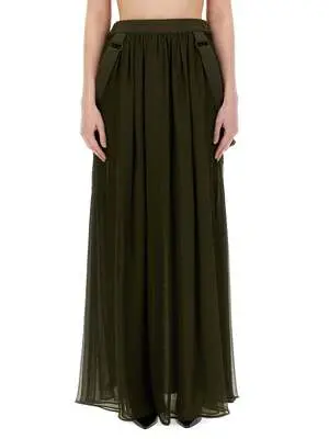 Max Mara Silk Jedy Skirt - Multicolor