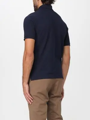 Saint Laurent Cotton Knit Polo Shirt