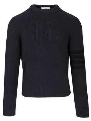Thom Browne Cotton Sweater - Blue