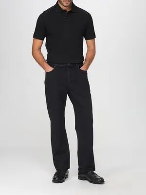 Saint Laurent Classic Cotton Blend Polo Shirt