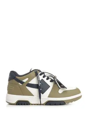 Off-White Out Of Office Leather Sneaker - Green