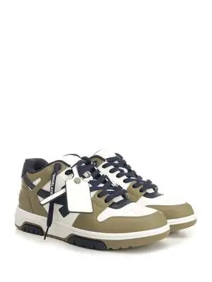 Off-White Out Of Office Leather Sneaker - Green
