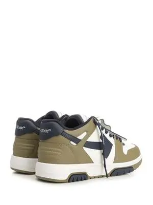 Off-White Out Of Office Leather Sneaker - Green