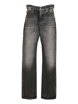 Versace Loose Jeans - Gray