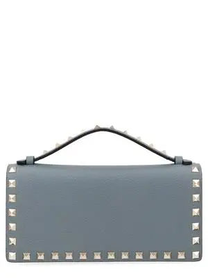 Valentino Garavani Rockstud Chain Wallet - Gray