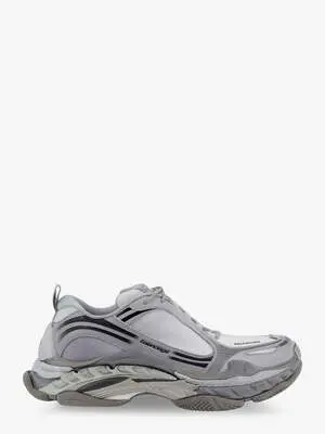 Balenciaga Triple S.2 Gradient Mesh And Nylon Insert Sneakers With Used Effect - Multicolor
