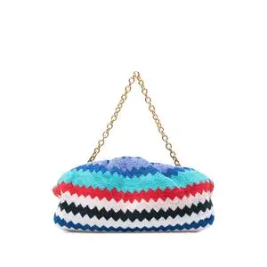 Missoni Zigzag Pattern Clutch Bags - Blue