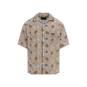 Prada Viscose And Silk Shirt - Multicolor