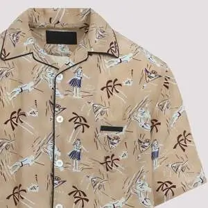 Prada Viscose And Silk Shirt - Multicolor