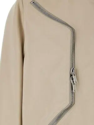 Rick Owens Heizer Flight Jacket - Cream