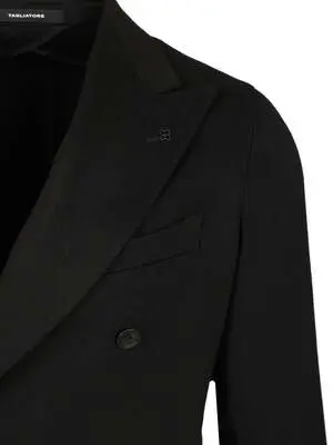 Tagliatore Double-breasted Wool And Cashmere Blazer