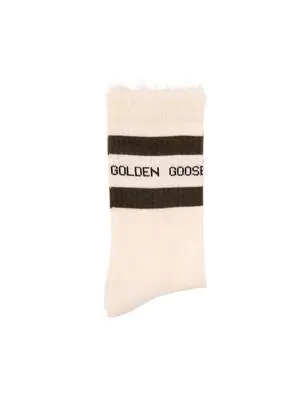 GOLDEN GOOSE Socks Rib/stripes - Multicolor