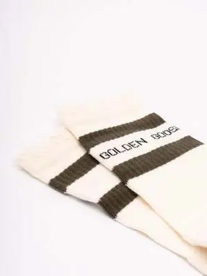 GOLDEN GOOSE Socks Rib/stripes
