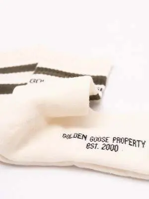 GOLDEN GOOSE Socks Rib/stripes