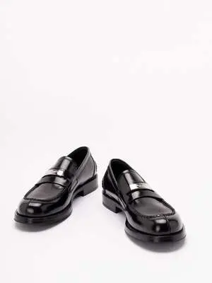 Dolce & Gabbana Brushed Leather Loafers - Multicolor