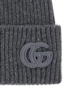 Gucci Logo Patch Beanie - Multicolor