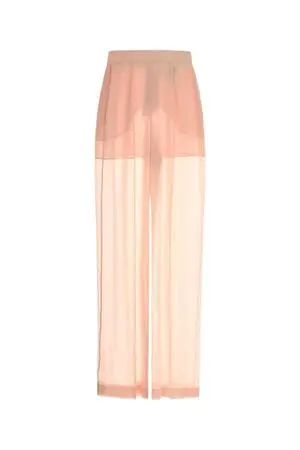 Alberta Ferretti Silk Wide-leg Pant