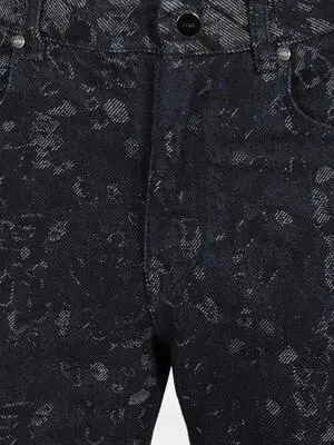 Fendi Falena Drops Jacquard Jeans