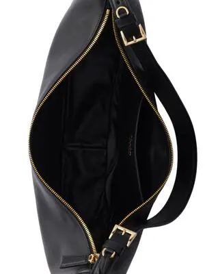 Prada Demi-lune Leather Shoulder Bag
