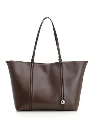 Jacquemus Leather Tote Bag - Brown