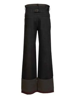 Loewe Cuffed Denim Jeans