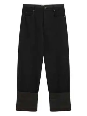 Loewe Cuffed Denim Jeans