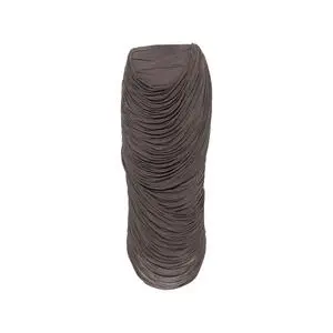 Magda Butrym Skirts Asymmetric & Draped Skirts - Brown