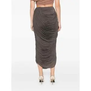 Magda Butrym Asymmetric Draped Skirt