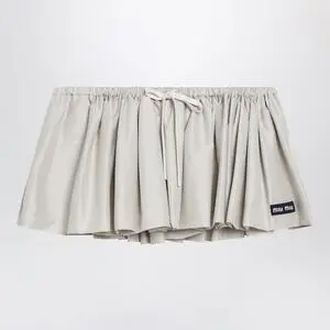 Miu Miu Logo Skirts