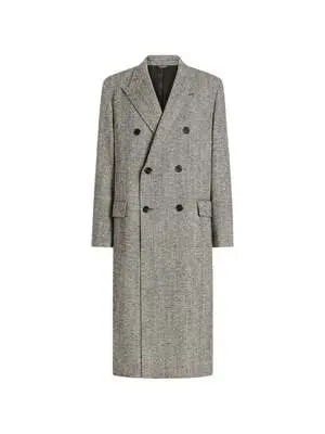 Dolce & Gabbana Wool Overcoat - Multicolor