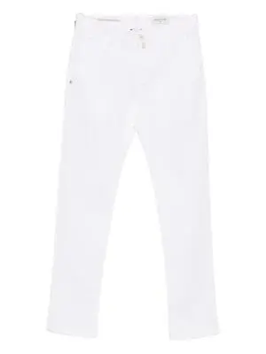 Jacob Cohen Bobby Slim-fit Chino Trousers - White