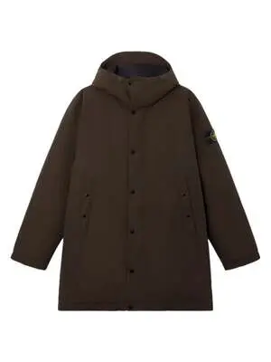 Stone Island Micro Twill Long Parka - Multicolor