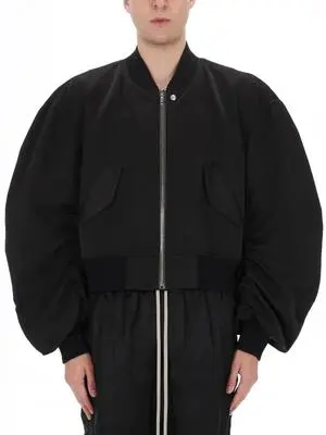 Rick Owens Bucket Flight Jacket - Black