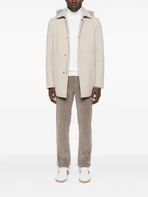 Jacob Cohen Slim Fit Corduroy Trousers - Cream