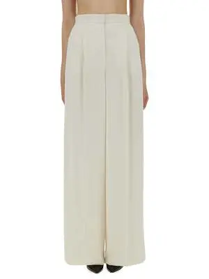 Max Mara Wide Pant Handcuff - Cream