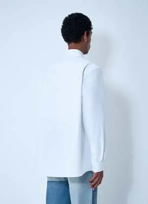 Gucci Logo Embroidery Button-down Shirt