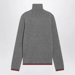 Gucci Grey Cashmere Turtleneck Sweater