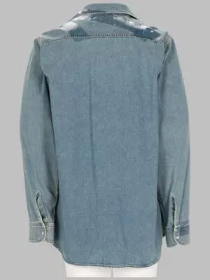 MAISON MARGIELA Camicia In Denim Taped