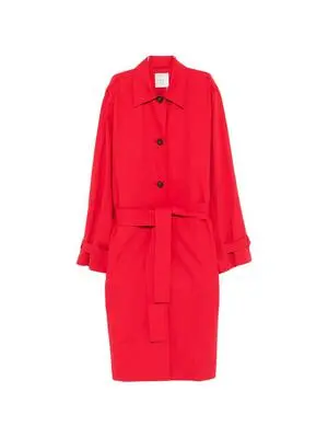 TOTEME Cotton Trench Coat - Multicolor