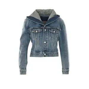 Alaïa Trucker Denim Jacket - Blue