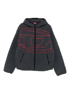 DIESEL® S-zat Teddy Hoodie - Black