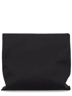 ROGER VIVIER Trompette Clutch Bag - Black