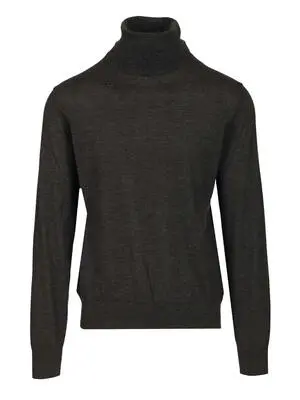 Dolce & Gabbana Cashmere Turtleneck Sweater - Gray
