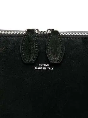 TOTEME Suede Leather Tote Bag - Multicolor