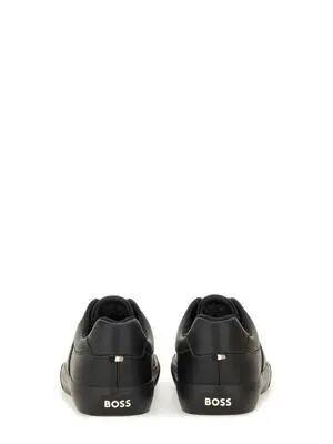 BOSS Leather Sneakers